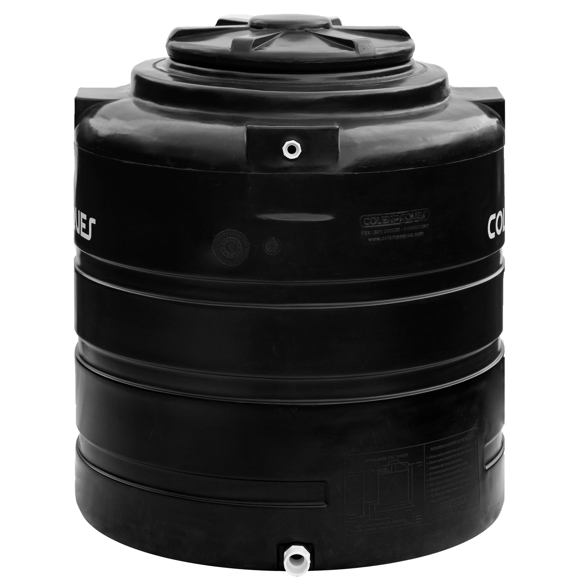 Bi-layer cylindrical water tanks – Colempaques